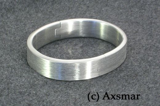 Fußschmuck, Fußreif, , Handschelle, Edelstahlfussreif