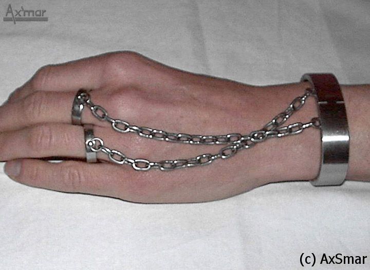 Armreif mit verbundenen Ringen